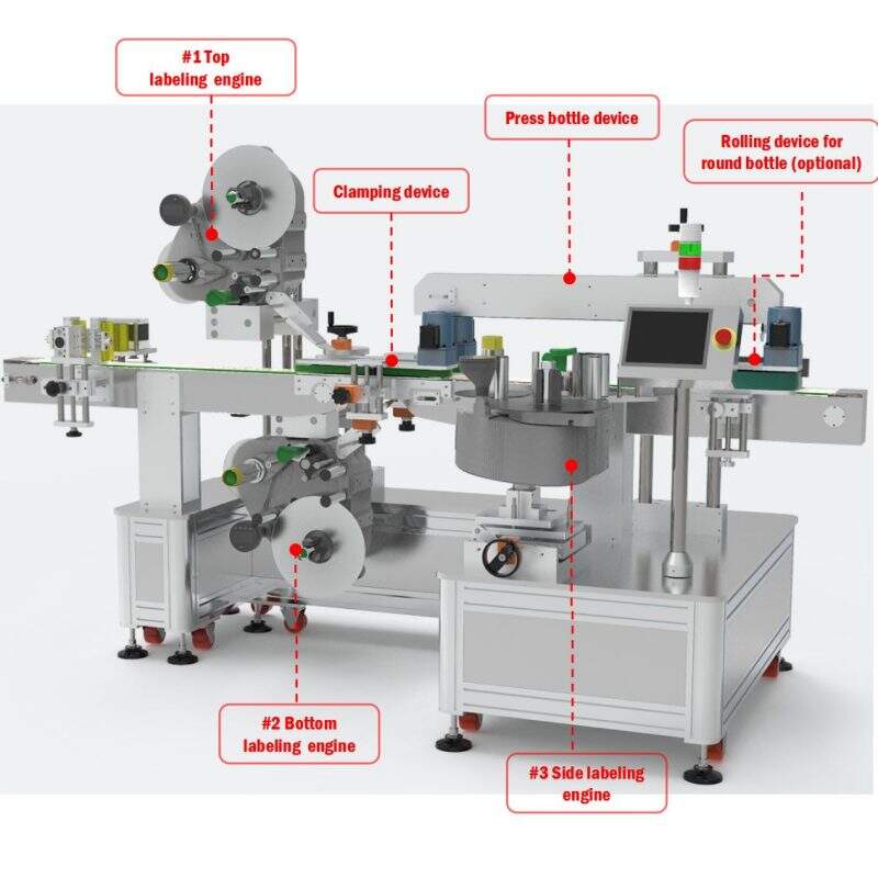 Top & Bottom and side Labeling machine , China Top & Bottom and side Labeling machine ...